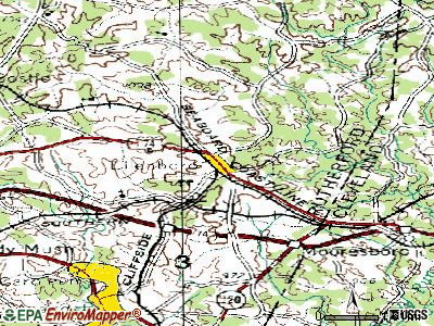 Ellenboro, North Carolina (NC 28040) profile: population, maps, real ...
