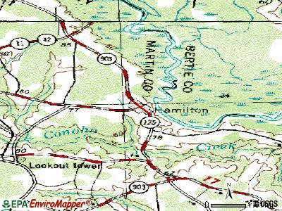 Hamilton, North Carolina (NC 27840, 27857) profile: population, maps ...