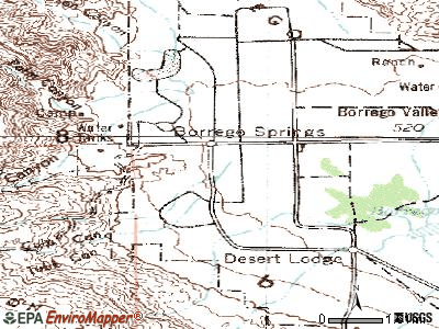 Borrego Springs, California (CA 92004) profile: population, maps, real ...