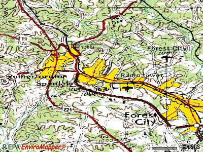 Spindale, North Carolina (NC 28160) profile: population, maps, real ...