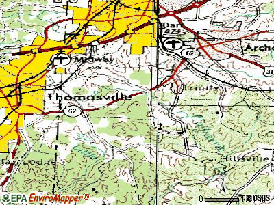 Trinity, North Carolina (NC 27370) profile: population, maps, real ...