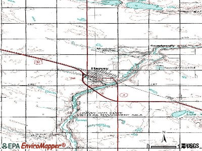 Harvey, North Dakota (ND 58341) profile: population, maps, real estate ...