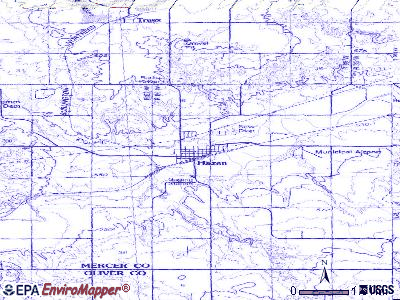 Hazen, North Dakota (ND 58545) profile: population, maps, real estate ...