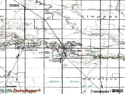 Mayville, North Dakota (ND 58257, 58274) profile: population, maps ...