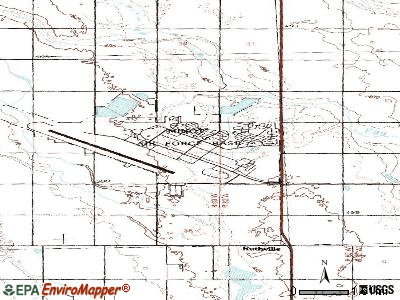 Minot AFB, North Dakota (ND 58704, 58705) profile: population, maps ...
