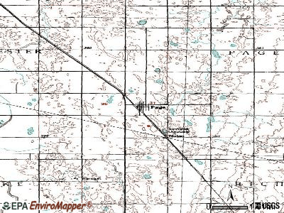 Page, North Dakota (ND 58064) profile: population, maps, real estate ...