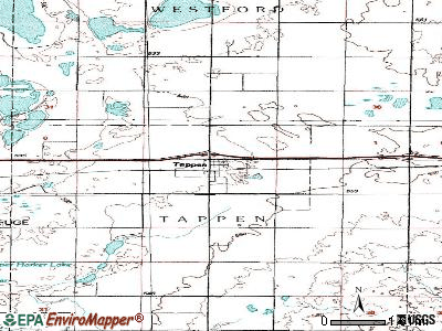 Tappen, North Dakota (ND 58487) profile: population, maps, real estate ...