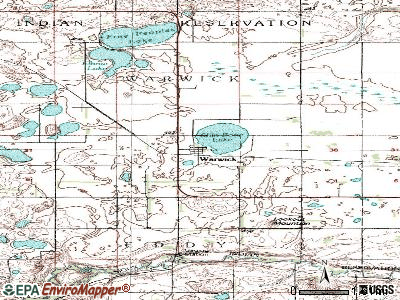 Warwick, North Dakota (ND 58381) profile: population, maps, real estate ...