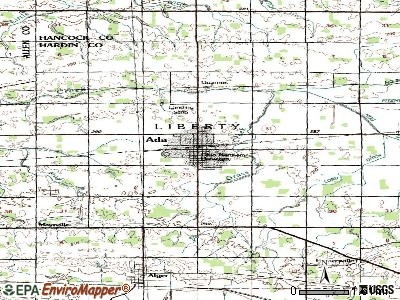 Ada, Ohio (OH 45810) profile: population, maps, real estate, averages ...