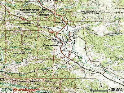 Cloverdale, California (CA 95425) profile: population, maps, real ...