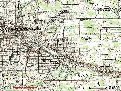 Campbell, Ohio (OH) profile: population, maps, real estate, averages ...