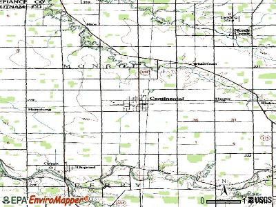 Continental, Ohio (OH 45831) profile: population, maps, real estate ...