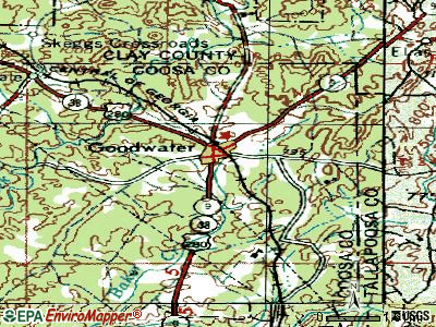 Goodwater, Alabama (AL 35072) profile: population, maps, real estate ...