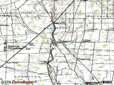 Prospect, Ohio (OH 43342) profile: population, maps, real estate ...