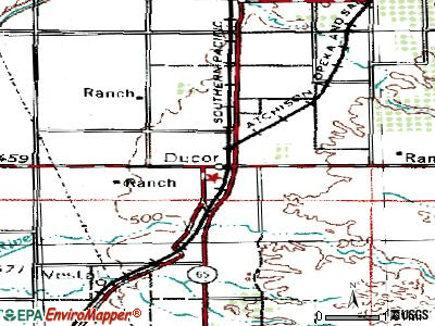 Ducor, California (CA 93218) profile: population, maps, real estate ...