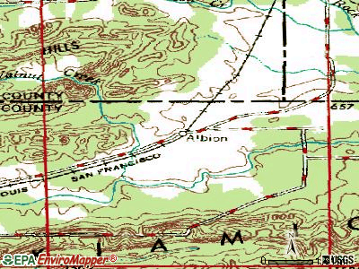Albion, Oklahoma (OK 74521) profile: population, maps, real estate ...