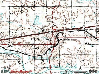 Chandler, Oklahoma (OK 74834) profile: population, maps, real estate ...