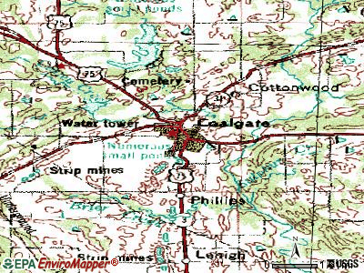 Coalgate, Oklahoma (OK 74538) profile: population, maps, real estate ...