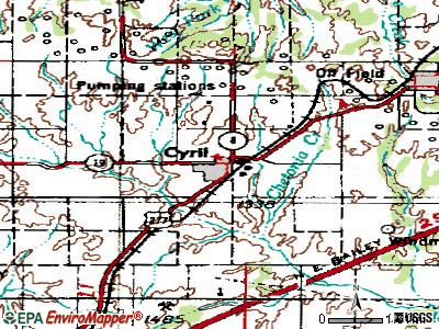 Cyril, Oklahoma (OK 73029) profile: population, maps, real estate ...