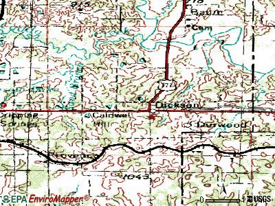 Dickson, Oklahoma (OK 73401) profile: population, maps, real estate ...