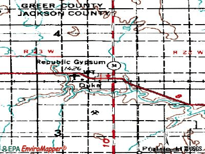 East Duke, Oklahoma (OK 73532) profile: population, maps, real estate ...
