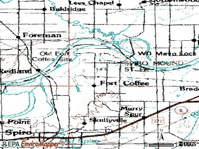 Fort Coffee, Oklahoma (OK 74959) profile: population, maps, real estate ...