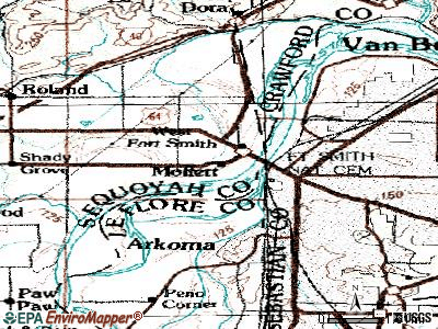 Moffett, Oklahoma (OK 74946, 74954) profile: population, maps, real ...