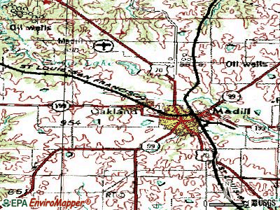 Oakland, Oklahoma (OK 73446) profile: population, maps, real estate ...