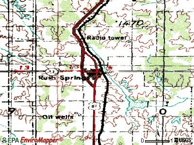 Rush Springs, Oklahoma (OK 73082) profile: population, maps, real ...