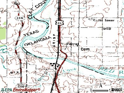 Terral, Oklahoma (OK 73569) profile: population, maps, real estate ...