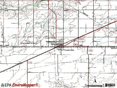 Texhoma, Oklahoma (OK 73949) profile: population, maps, real estate ...