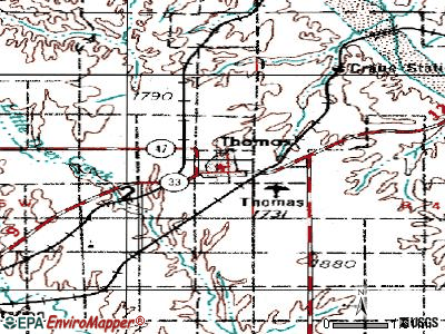Thomas, Oklahoma (OK 73669) profile: population, maps, real estate ...