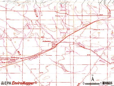 Adams, Oregon (OR 97810) profile: population, maps, real estate ...