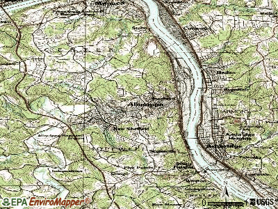 Aliquippa, Pennsylvania (PA 15001) profile: population, maps, real ...