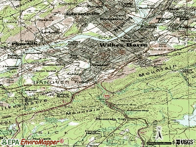 Ashley, Pennsylvania (PA 18706) profile: population, maps, real estate ...