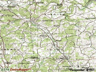 Callery, Pennsylvania (PA 16024, 16033) profile: population, maps, real ...