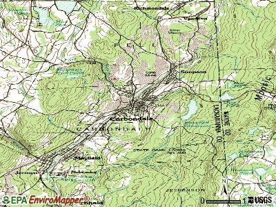 Carbondale, Pennsylvania (PA 18407) profile: population, maps, real ...