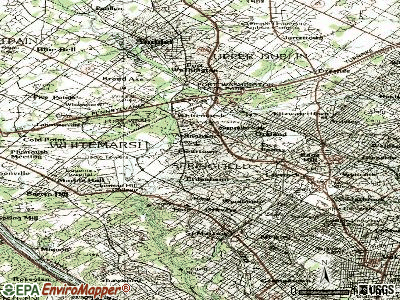 Flourtown, Pennsylvania (PA 19031) profile: population, maps, real ...