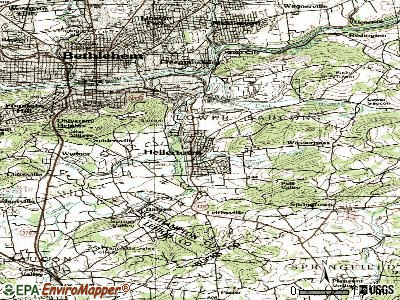 Hellertown, Pennsylvania (PA 18055) profile: population, maps, real ...