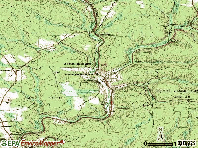 Johnsonburg, Pennsylvania (PA 15845) profile: population, maps, real ...