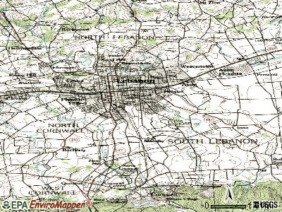 Lebanon South, Pennsylvania (PA 17042) profile: population, maps, real ...