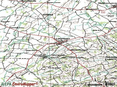 Littlestown, Pennsylvania (PA 17340) profile: population, maps, real ...