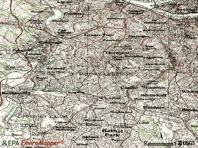 Mount Lebanon, Pennsylvania (PA 15228) profile: population, maps, real ...
