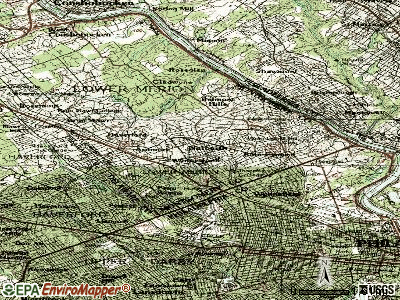 Narberth, Pennsylvania (PA 19066, 19072) profile: population, maps ...