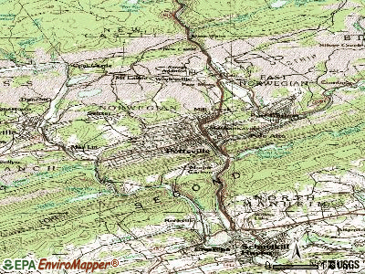 Pottsville, Pennsylvania (PA 17901) profile: population, maps, real ...
