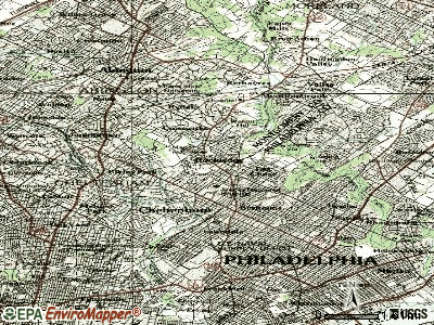 Rockledge, Pennsylvania (PA 19046) profile: population, maps, real ...