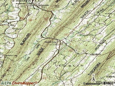 Shade Gap, Pennsylvania (PA 17255) profile: population, maps, real ...