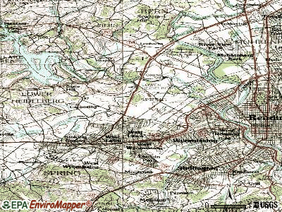 Spring Ridge, Pennsylvania (PA 19610) profile: population, maps, real ...