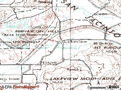 Lakeview, California (CA 92567) profile: population, maps, real estate ...