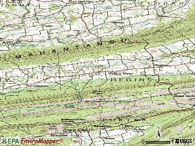 Valley View, Pennsylvania (PA 17983) profile: population, maps, real ...